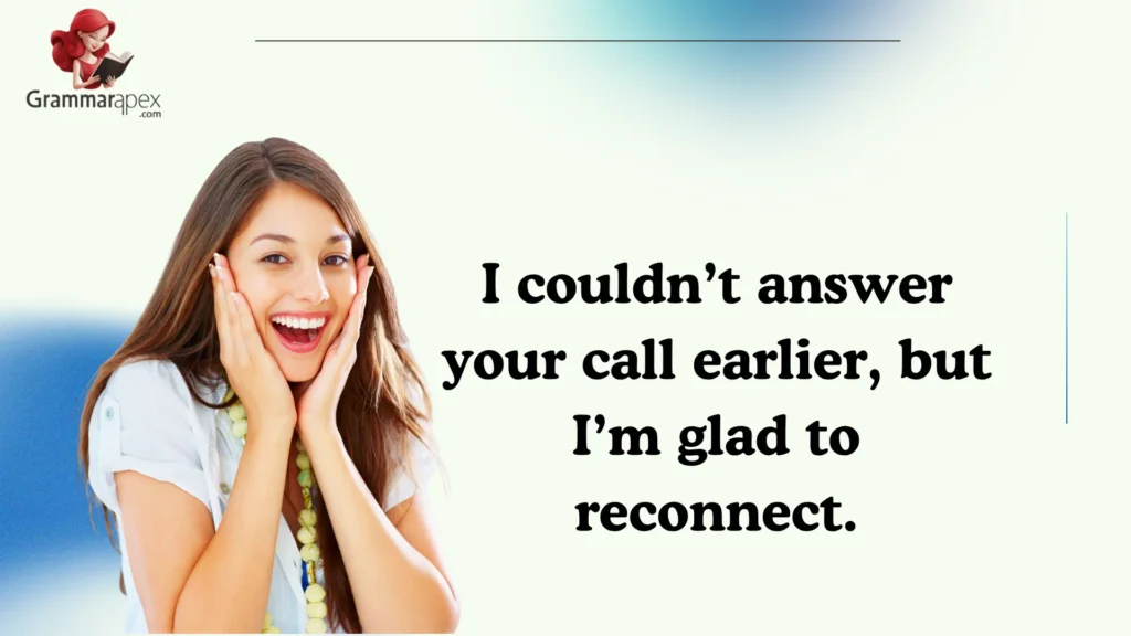 30 Other Ways to Say ‘Sorry I Missed Your Call’ (With Examples)